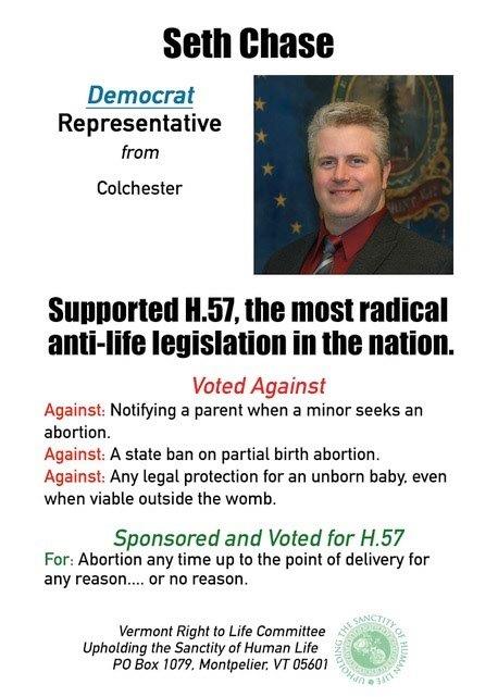 North Chittenden County Votes for H.57